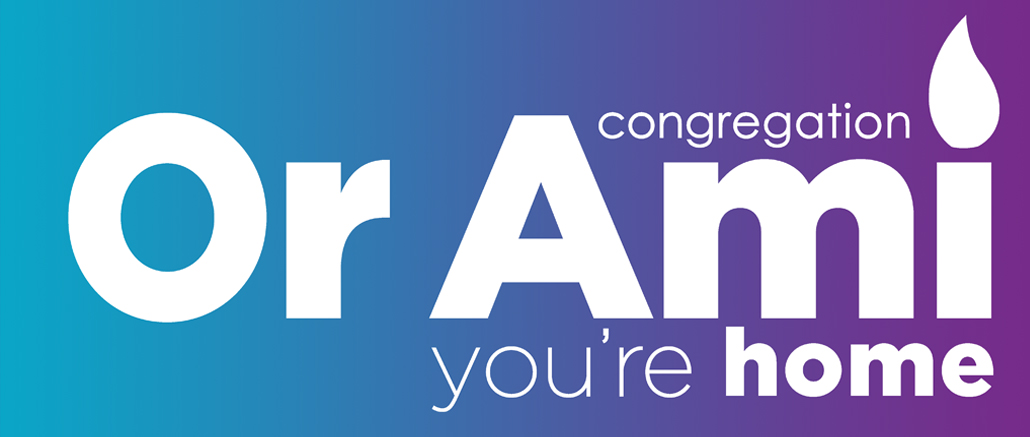 new logo for header - Congregation Or Ami